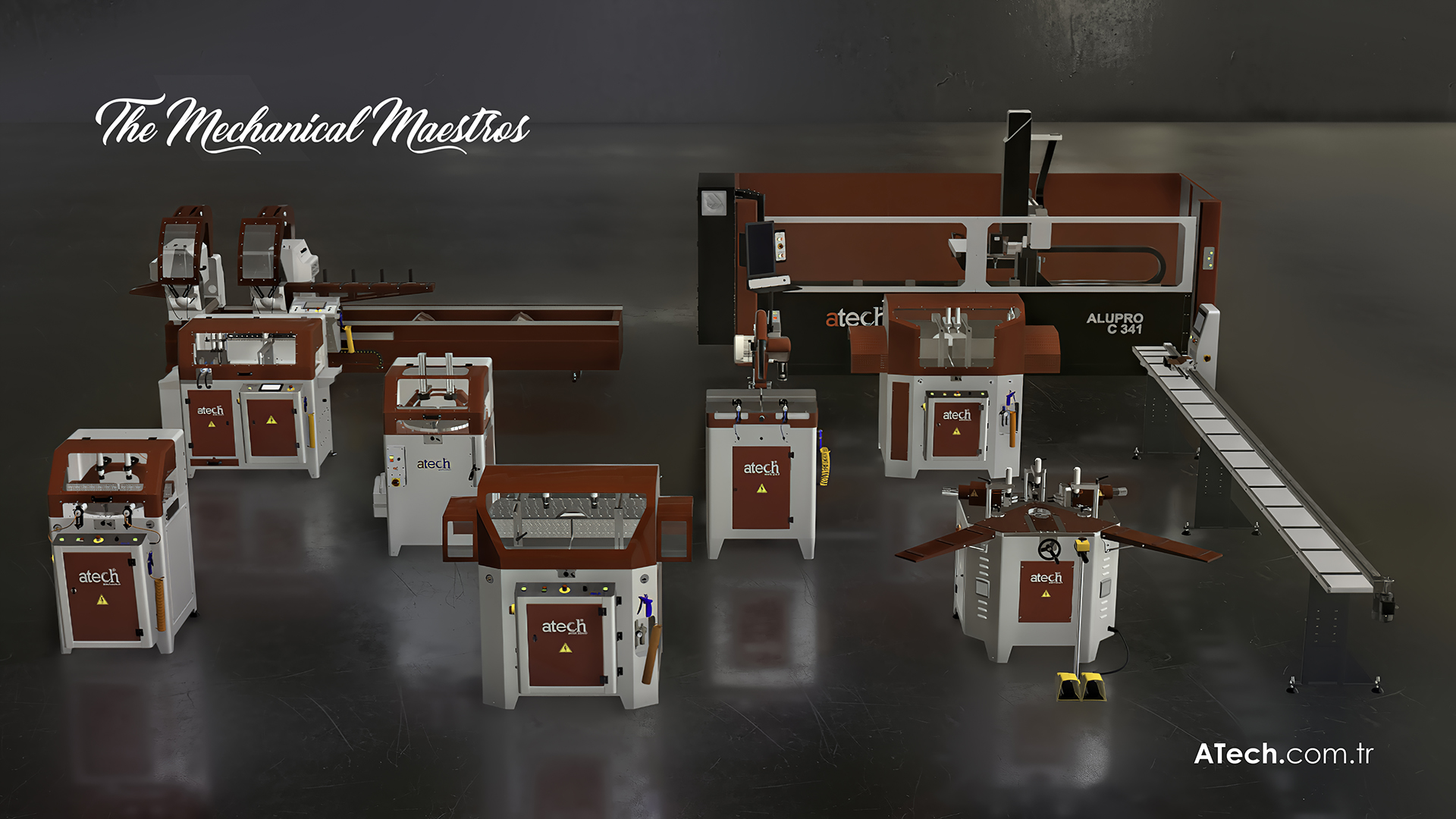 Automatic - Manual Double Head & Upcut Miter Saws | ATECH® Machine
